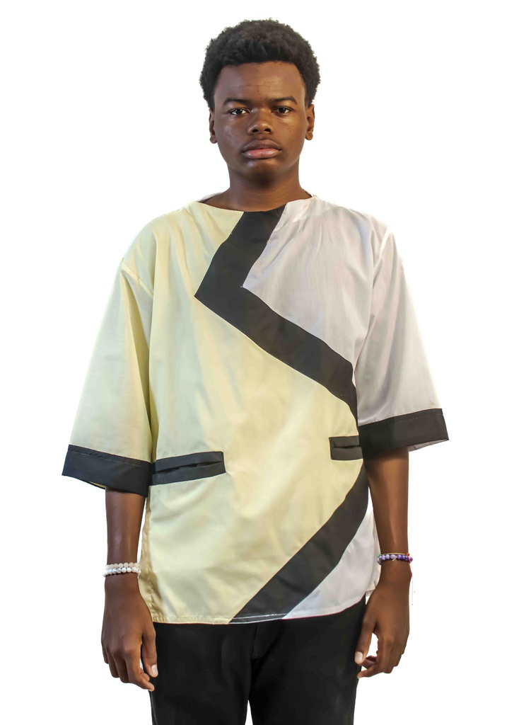 Male Dashiki Yellow | Belize Maakit